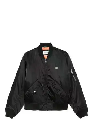 Lacoste Padded Bomber Jacket - Black
