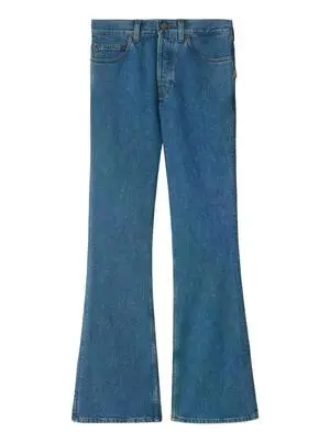 Burberry High-rise Jeans - Blue