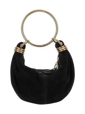 Chloé Bracelet Hobo Mini Bag - Black