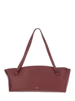 JIL SANDER Leather Top Handle Bag