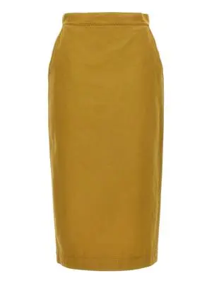 Max Mara Denver Skirt - Yellow