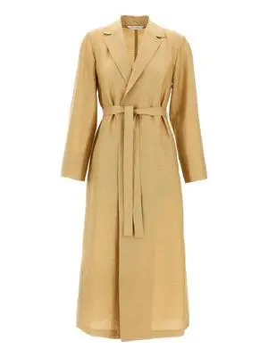 Max Mara Meandro Belted Coat - Beige