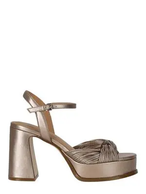 Ash Muse Heeled Sandal - Beige