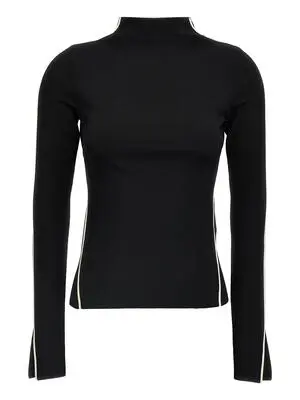 Sportmax Adda Knit Sweater - White/black