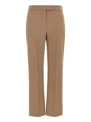 MAX MARA Felice Cropped Flared Pants