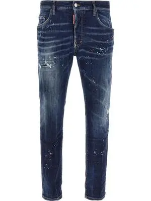 Dsquared2 Skater Denim Jeans - Blue