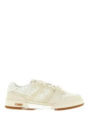 Fendi Match Sneakers Beige