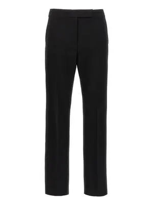 Max Mara Rino Wool Blend Pants - Black