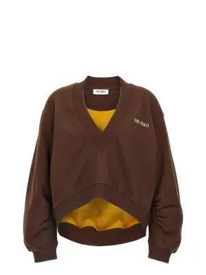 Attico 3d Logo Sweatshirt - Brown