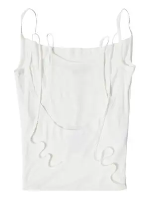 Eckhaus Latta Flip Tank - Cream