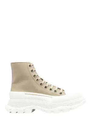 Alexander McQueen Tread Slick Boot - Cream