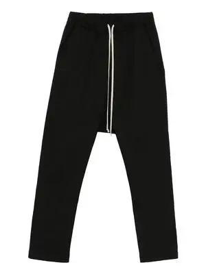 Rick Owens Drawstring Long Pants - Black