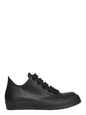 Rick Owens Concordians Jumbo Laced Low Sneakers - Black