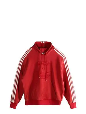 Adidas X Avavav Shoulderless Hoodie - Red