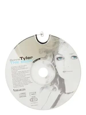 D'HEYGERE Manifesto Cd/dvd Hoop Earring - Silver