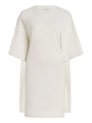 Balenciaga Cotton T-shirt Dress - White