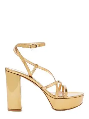 GIANVITO ROSSI Platform Sandals - Gold