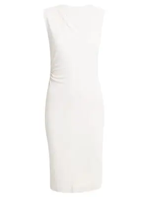TOM FORD Viscose Crepe Jersey Cocktail Dress - White