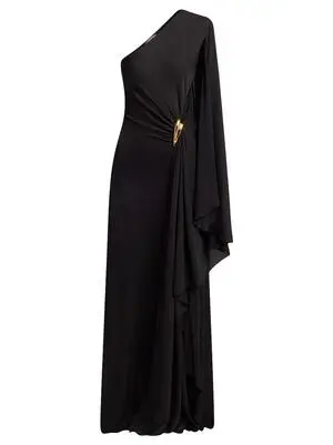 TOM FORD One-shoulder Evening Gown - Black