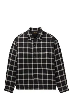 Visvim Keesey Checked Down Jacket - Black