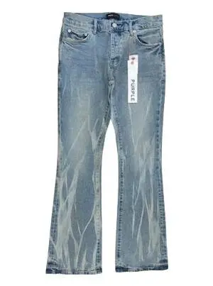 PURPLE BRAND Calcite Flare Jeans - Indigo