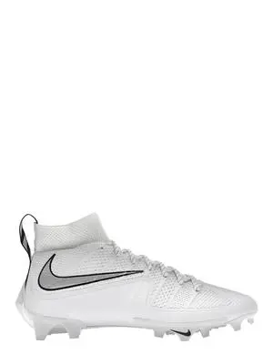 Nike Vapor Edge 360 Untouchable Mid Football Cleats - White/metallic Silver
