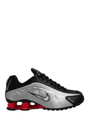 Nike Shox R4 Metallic Sneakers - Black/light Crimson