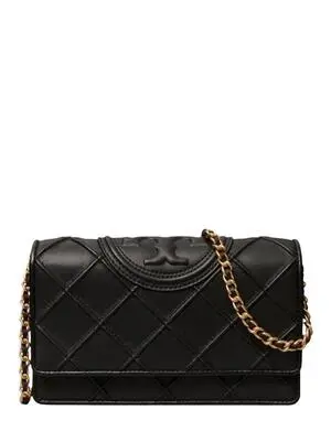 TORY BURCH Tory Burch Fleming Quilted Chain Wallet