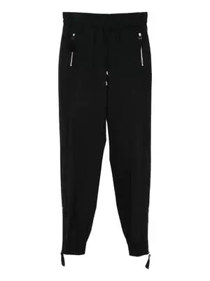 Ermanno Scervino Zip-cuffed Trousers - Black