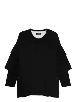 UNDERCOVERISM Layered T-shirt - Black