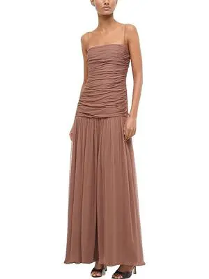 Staud Dalton Maxi Dress - Mocha