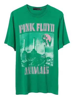 Junk Food Clothing Pink Floyd Animals Vintage Like Tee - Shady Glade