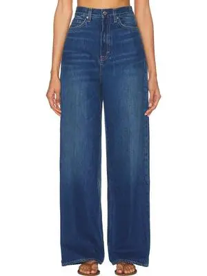 GRLFRND Rey High-rise Wide Leg Jeans - Pico Blvd