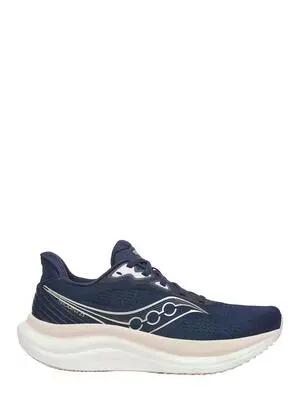 Saucony Triumph 23 Knitted-Panel Sneakers Blue