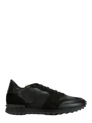 Valentino Garavani Rockrunner Sneakers - Black