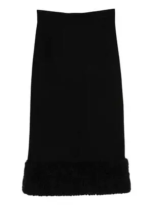 MOSCHINO Pencil Skirt With Trim
