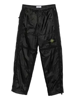 Stone Island Panelled Trousers - Black