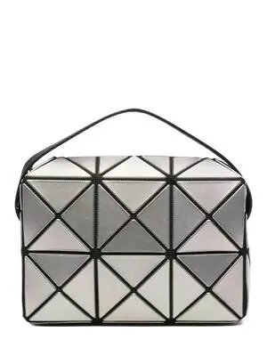 Issey Miyake Cuboid Geometric-paneled Tote - Grey