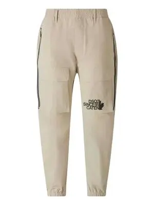 Dsquared2 Logo-print Track Pants - Neutrals