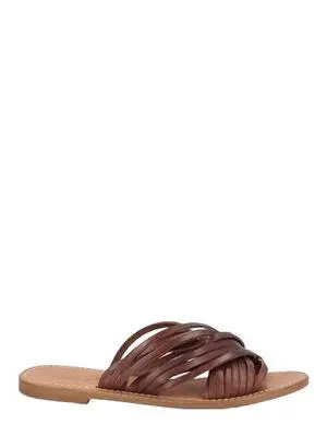 NEAR Leather Sandals - Brown
