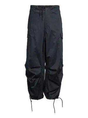 Emporio Armani Cotton-elastane Cargo Pants - Navy