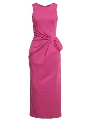 Emporio Armani Viscose Blend Maxi Dress - Pink
