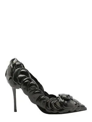 Valentino Garavani Rose Edition Stiletto Pumps - Black