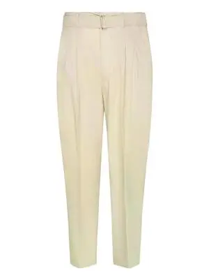 BE ABLE Pleated Belted Trousers
