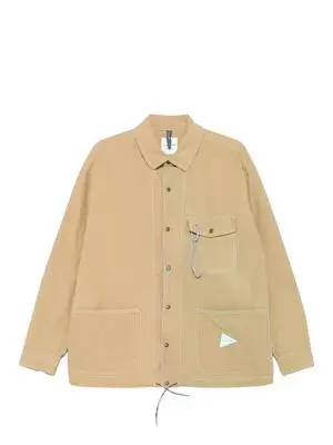 AND WANDER Cordura Shirt Jacket - Neutrals