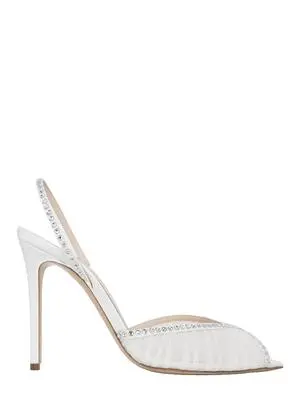 ANDREA WAZEN Katy Sling 105 Pumps - White