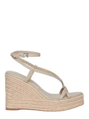 Paige Marlowe Wedge Sandal - Silver
