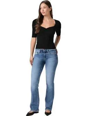 Paige Manhattan Bootcut Jean - Denim
