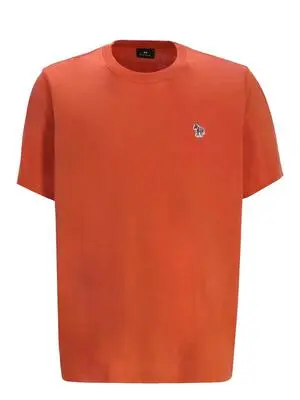 Paul Smith Patch-detail Cotton T-shirt - Red