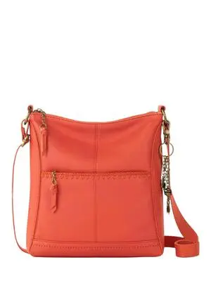 THE SAK Lucia Crossbody Leather Bag Cayenne Stitch
